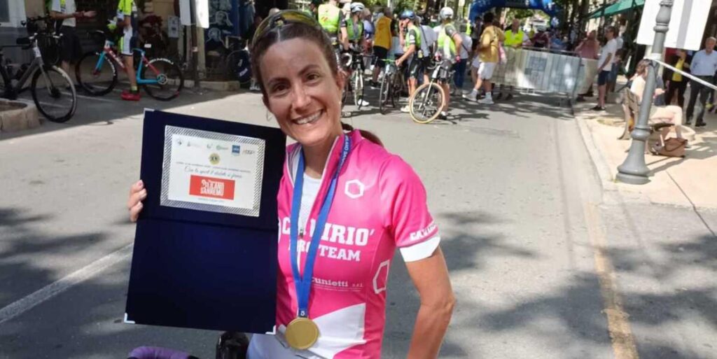 Ciclismo, Michela Ottria prima alla Granfondo Milano-Sanremo - NoviOnline
